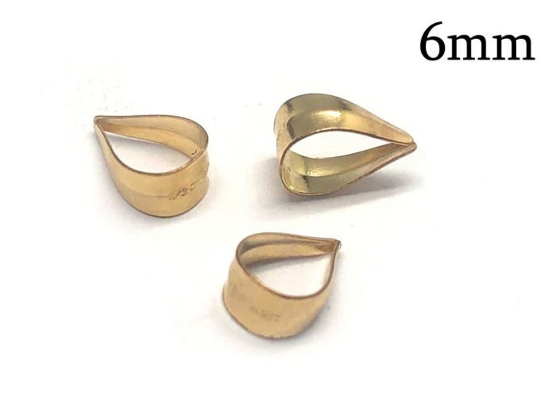 10pcs Gold Filled Closed Bails 6mm for Pendant, JBB Findings, 14K ...