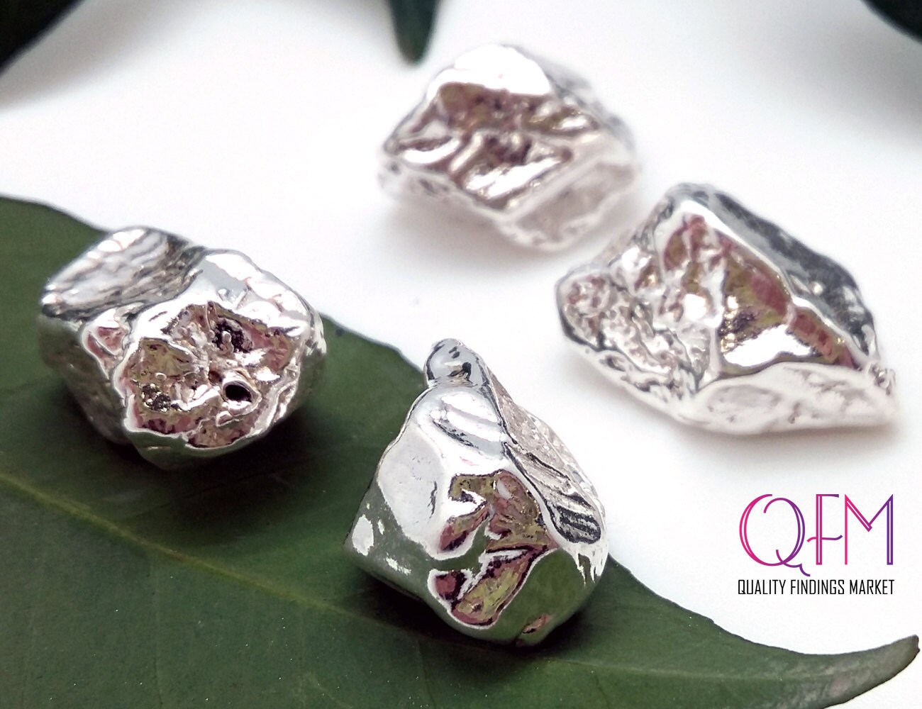 1pc Hollow Bead 20mm Sterling Silver 925 beads Electroforming - Etsy