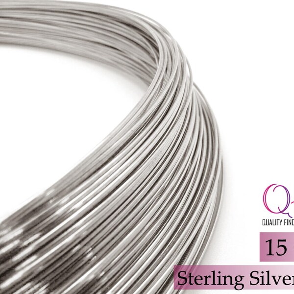 14 Gauge Sterling Silver Wire - Etsy