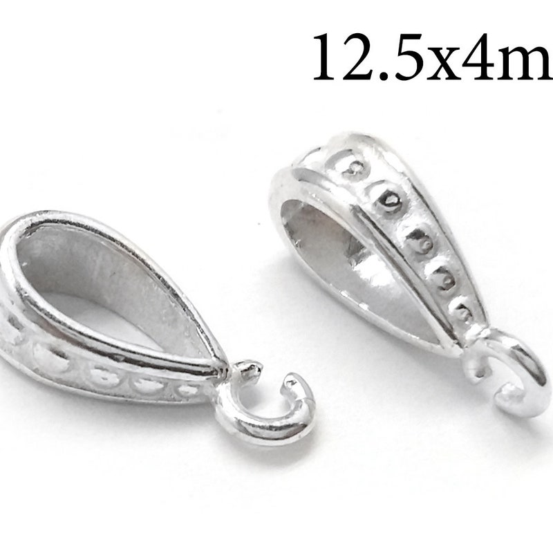 Sterling Silver Bail - Etsy