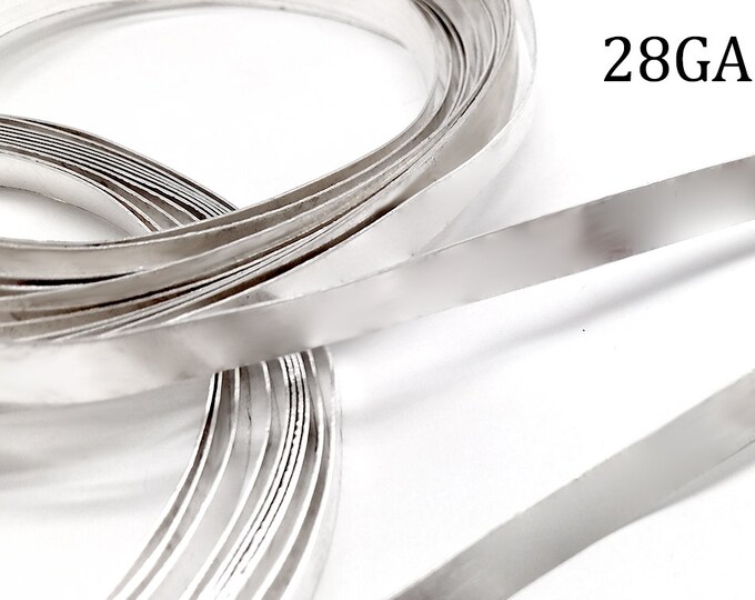 1pc Fine Silver 999 Cast Bezel Wire Silver Gallery Wire 2.63 Inch 67mm ...