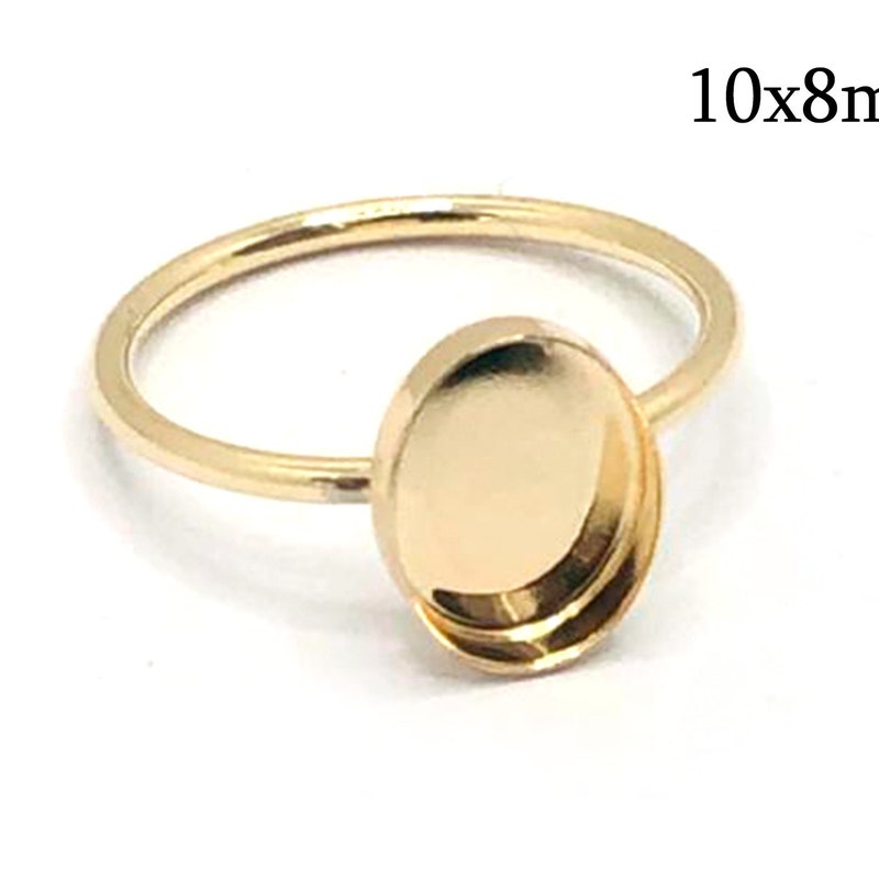 Gold Filled Shape Ring - Etsy UK