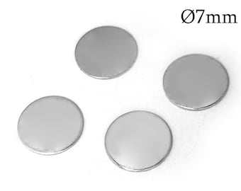 Silver Blank Disc | Etsy