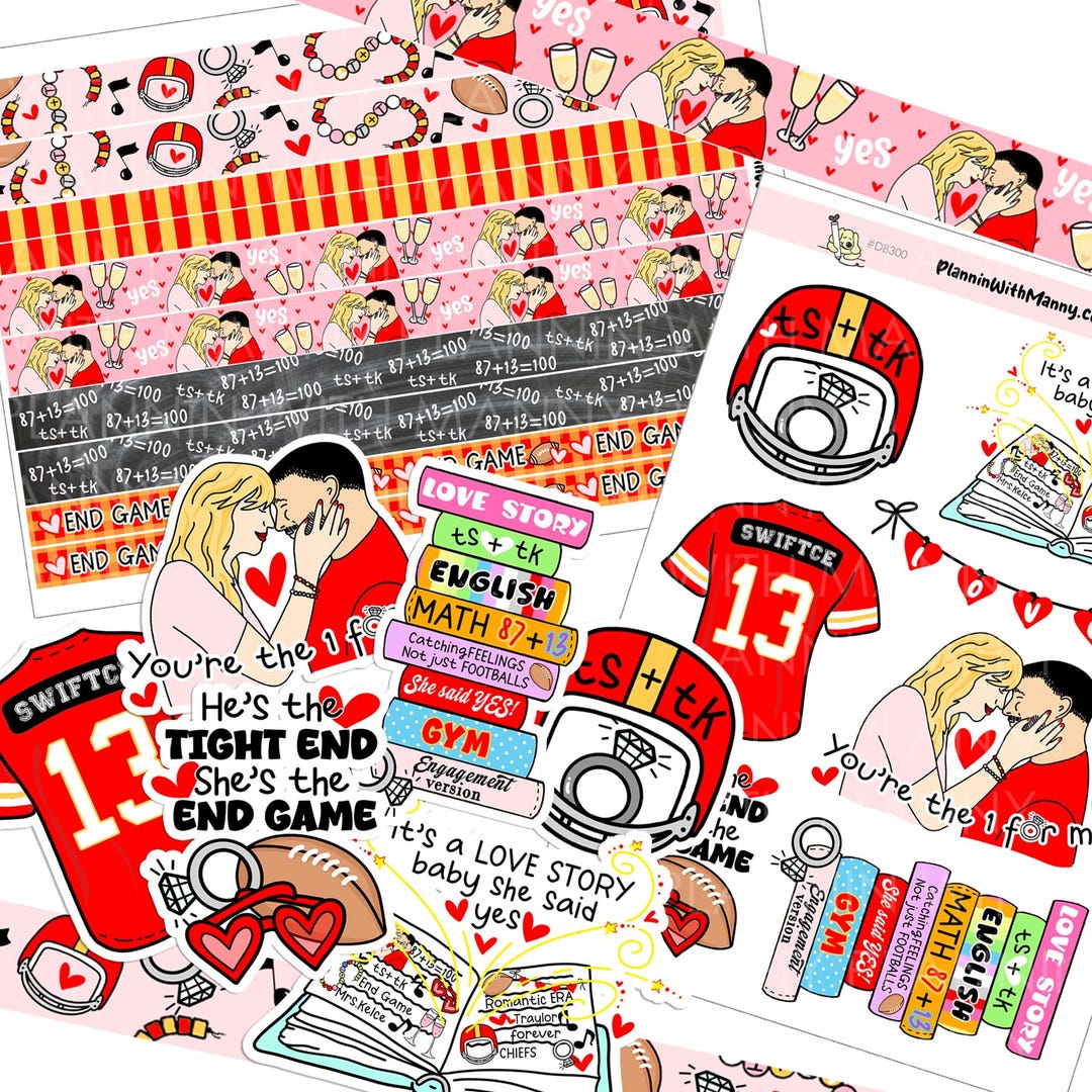 Cutest Couple Stickers and Die Cut Set - Etsy