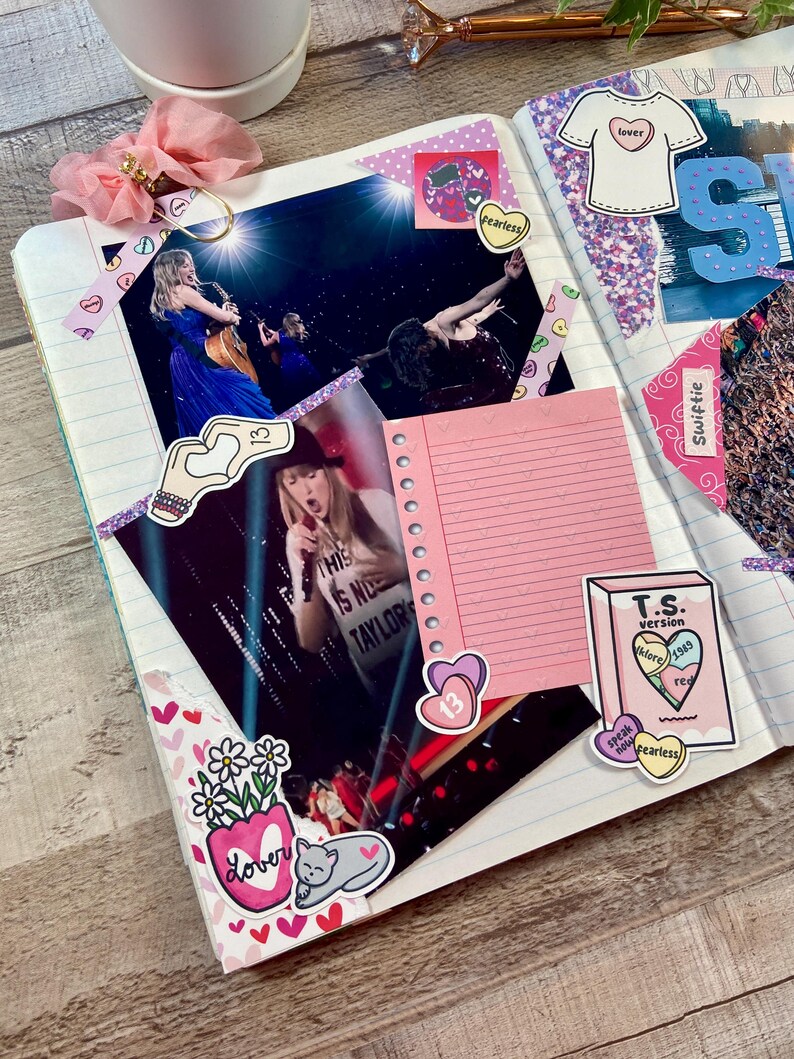 Swiftie Love 60+ Piece Ephemera Kit! Decorative Papers and Accents for ...