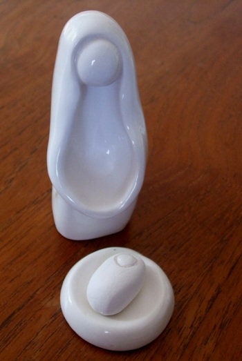 Modern Ceramic Christmas Crib Characters | Etsy