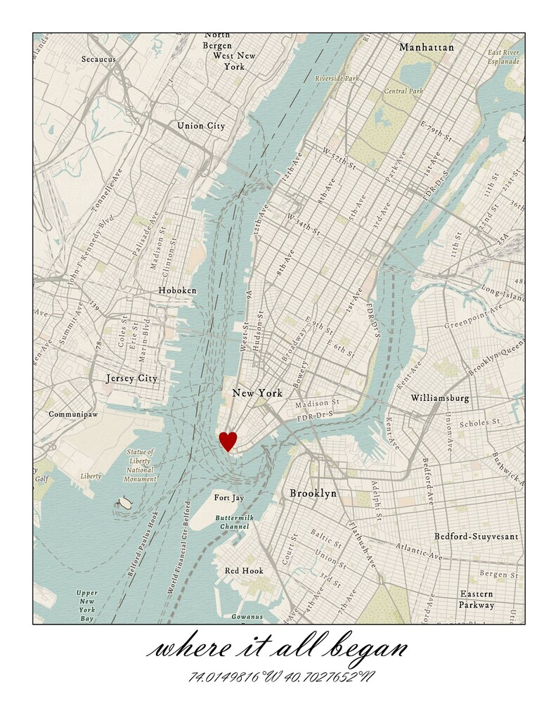 Digital Download - Custom Place Maps With Text - Etsy