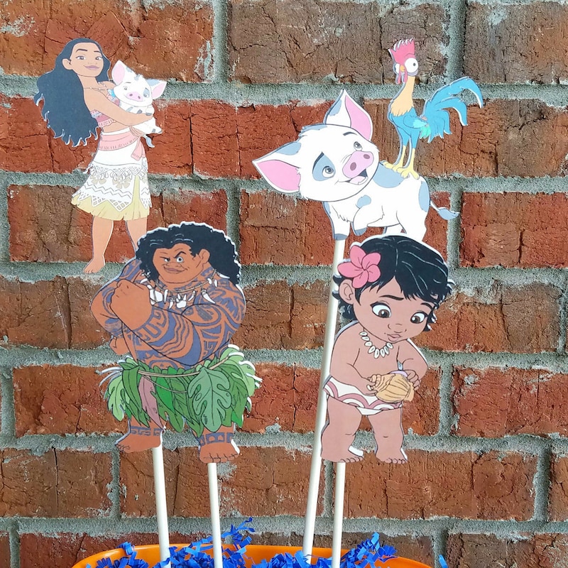 Moana Cutout - Etsy