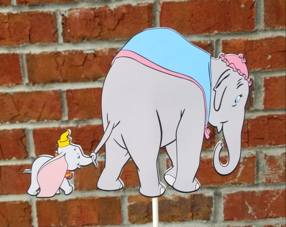1 Disney Dumbo Cake Topper or Centerpiece Pick - Etsy