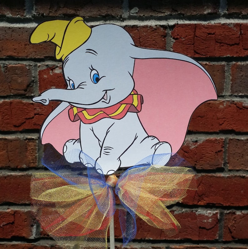 Disney Dumbo Themed Cake Topper or Centerpiece Pick - Etsy