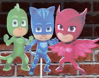 Pj Masks Centerpiece | Etsy