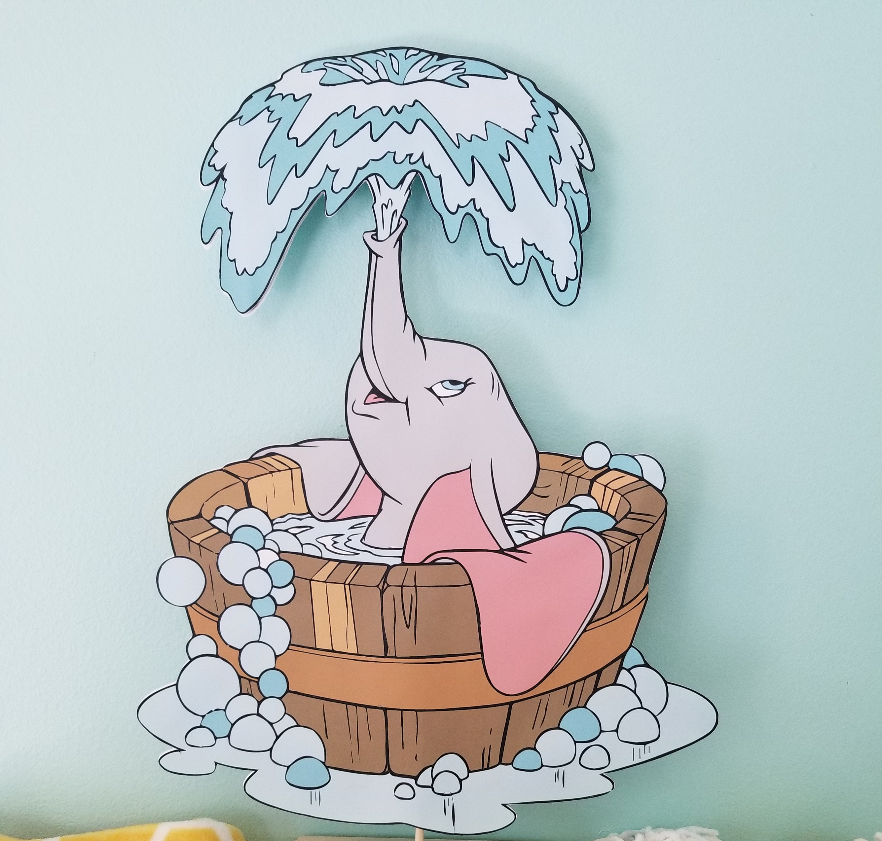 1 XL Disney Dumbo Centerpiece - 2 Foot Tall - 24" Tall - Message Me for ...