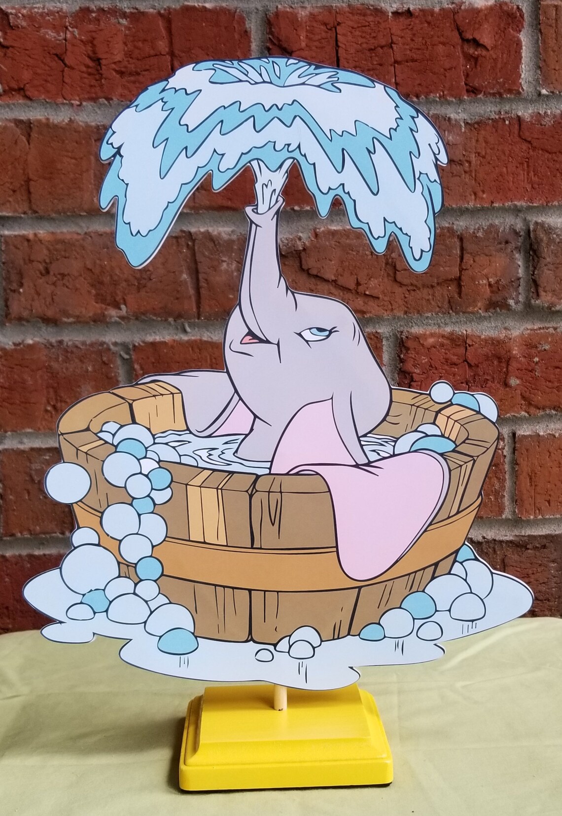 Disney Dumbo Centerpiece - 1 Foot Tall With Wooden Base - Etsy