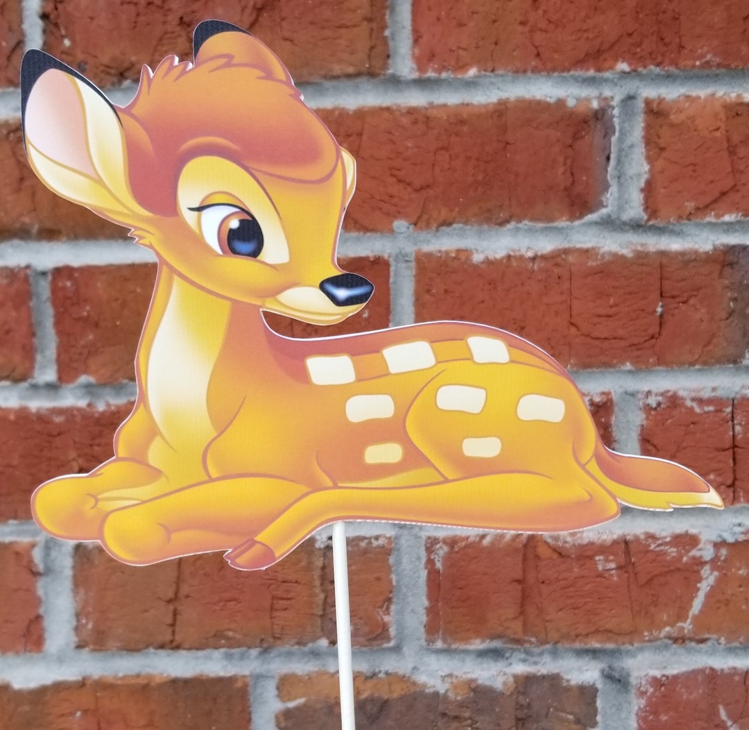 1 Disney Bambi Cake Topper or Centerpiece Pick - Etsy