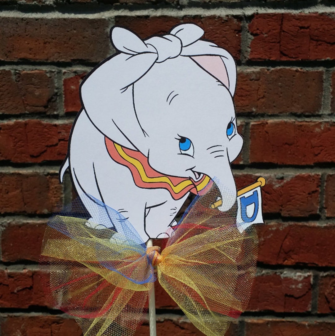 Disney Dumbo Themed Cake Topper or Centerpiece Pick - Etsy