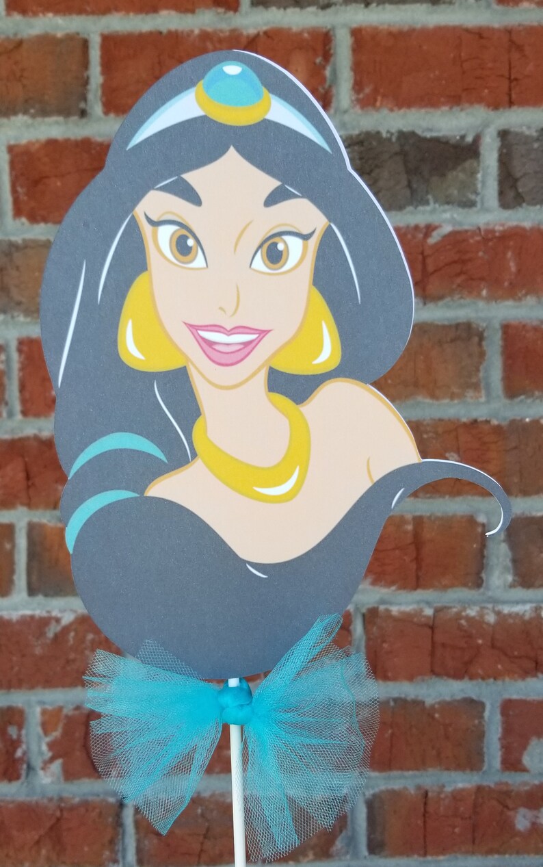 1 Disney Jasmine Cake Topper or Centerpiece Pick - Etsy