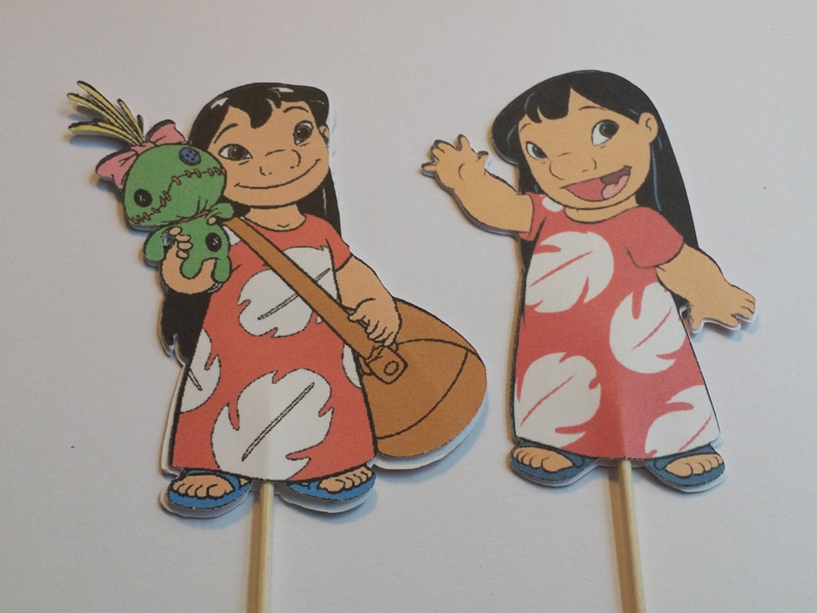 Set of 12 Disney Lilo Themed Cupcake Toppers - Etsy