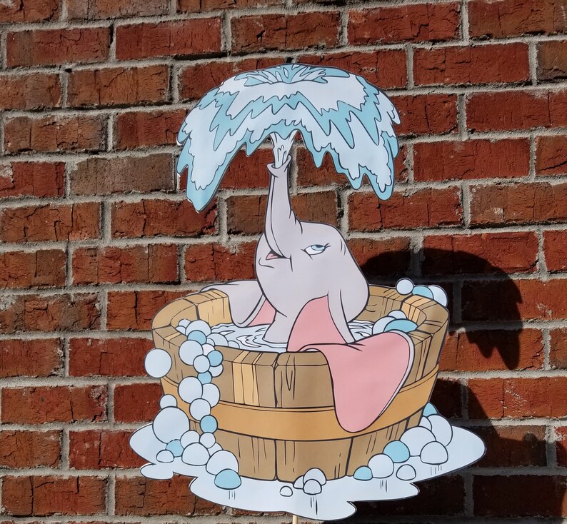 1 XL Disney Dumbo Centerpiece - 2 Foot Tall - 24" Tall - Message Me for ...