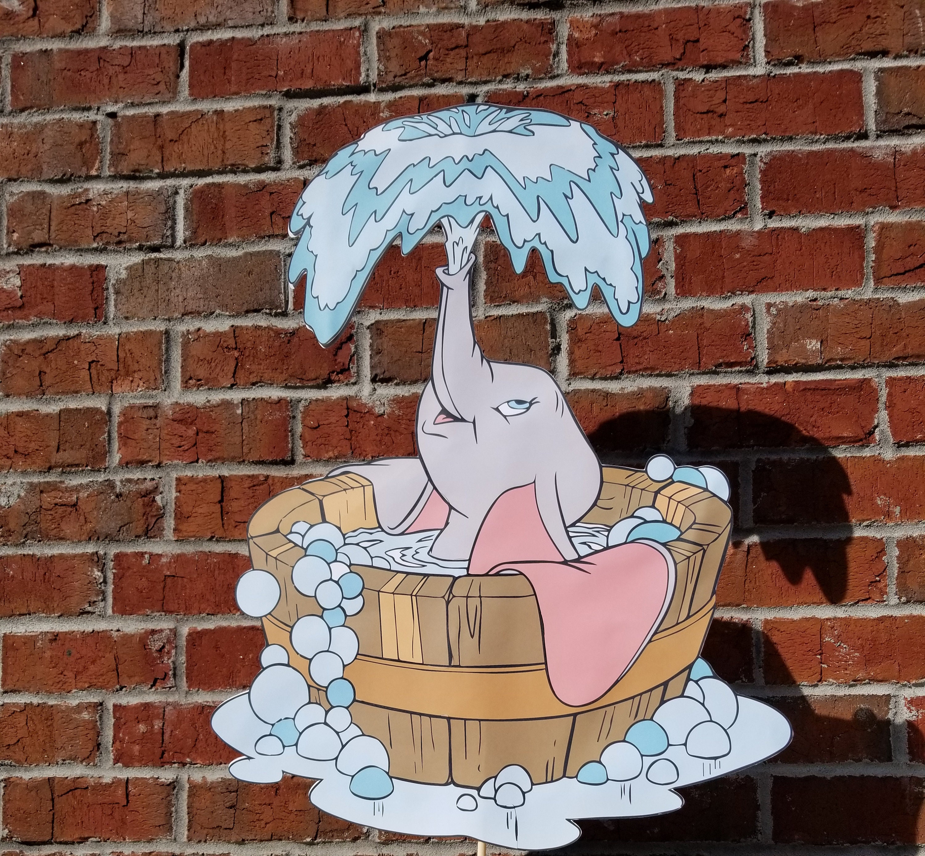 1 XL Disney Dumbo Centerpiece - 2 Foot Tall - 24" Tall - Message Me for ...