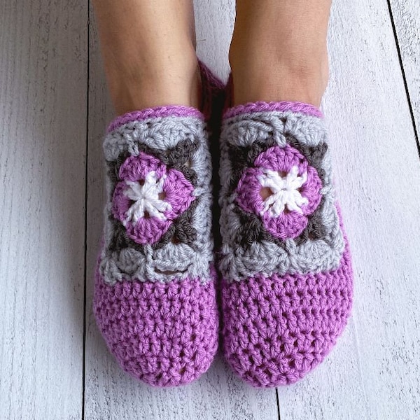 Granny Socks Pattern - Etsy