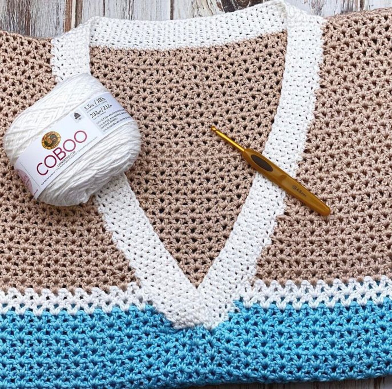 Easy V-neck Crochet Top Beginner Crochet Top Pattern Summer - Etsy