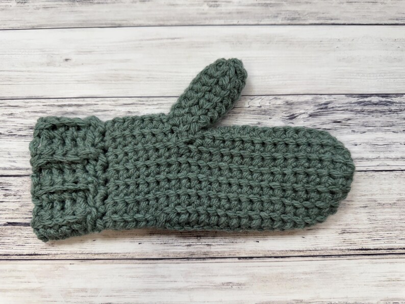 VIDEO Tutorial, Crochet Pattern, Easy Top Down Crochet Mittens Pattern ...