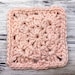 Small Crochet Square Motif Pattern, Granny Square Pattern, Crochet ...