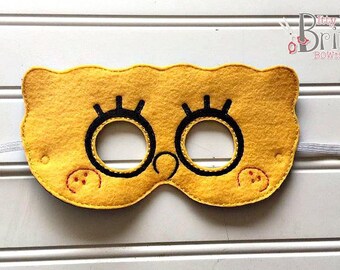 Spongebob mask | Etsy