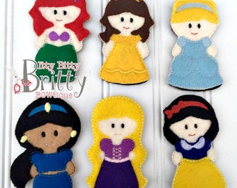 Princess Bride Finger Puppets - Etsy