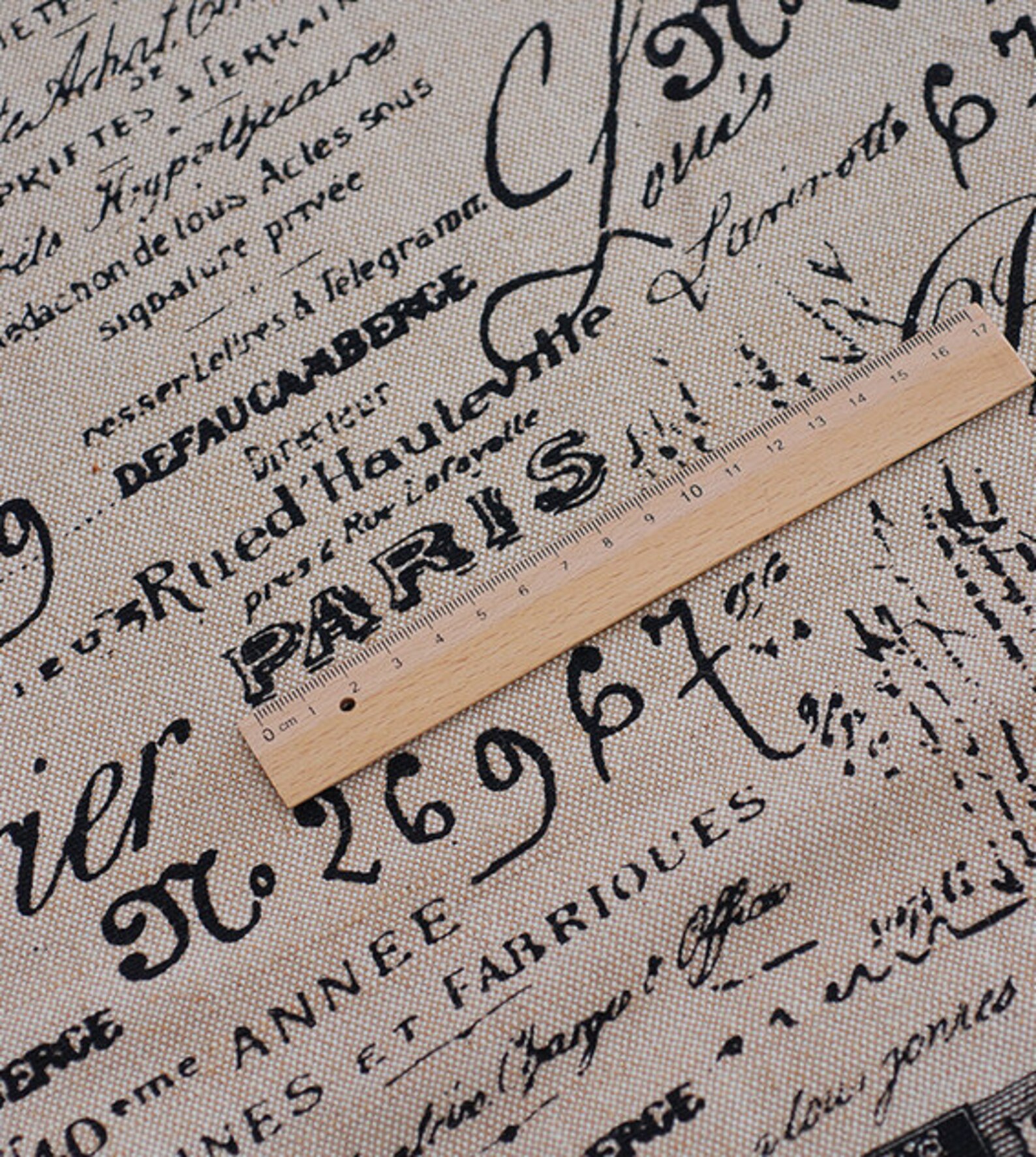 Retro Letters Fabric Jute Linen Hand Woven Linen curtain - Etsy