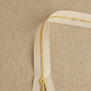 Smooth Zipper Drops Head White Zippers, Bag Zippers Metal Zippers-6 8 ...