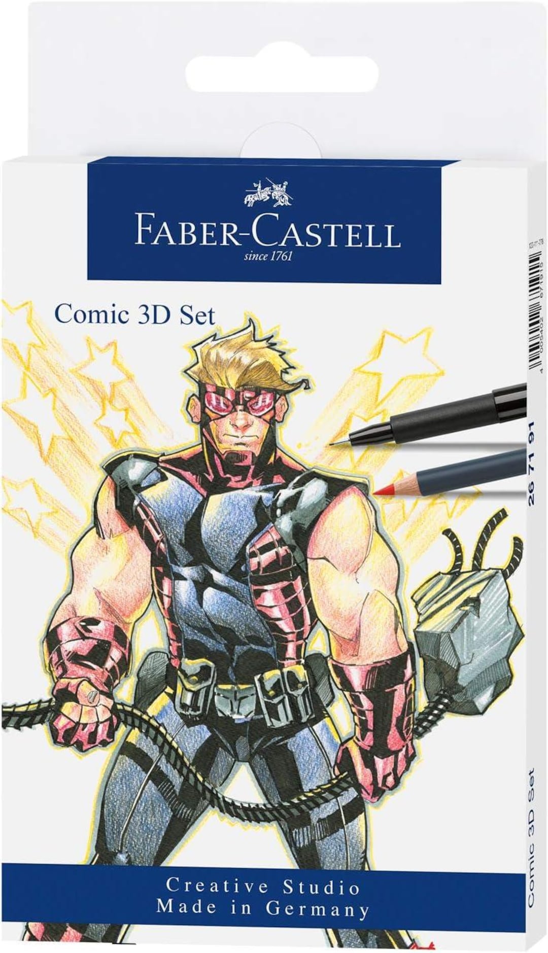 Faber-castell Comic 3D Drawing Set - Etsy