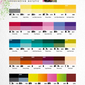 Sennelier Abstract Acrylic 3D Paint Liners 27ml - Etsy UK