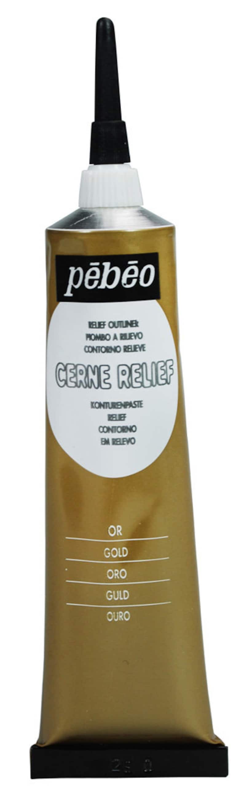 Pebeo Cerne Relief 3D Outliner Paint 37ml - Etsy