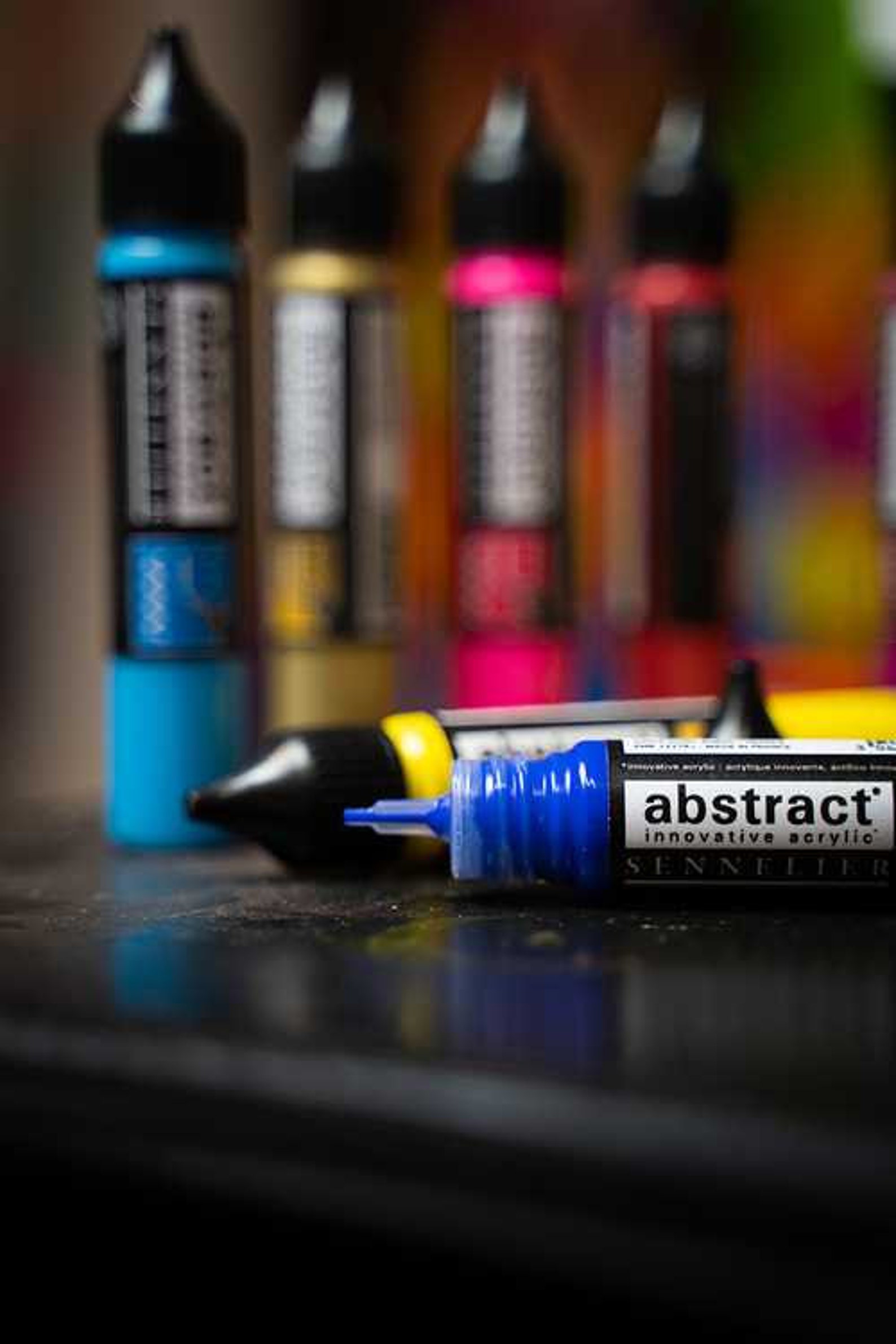 Sennelier Abstract Acrylic 3D Paint Liners 27ml - Etsy