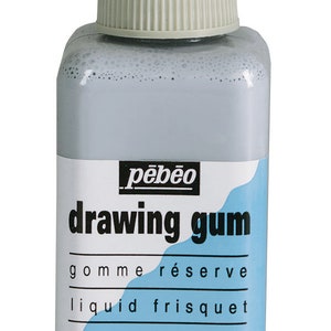 Pebeo Drawing Gum Tinted Masking Fluid 45ml or 250ml - Etsy