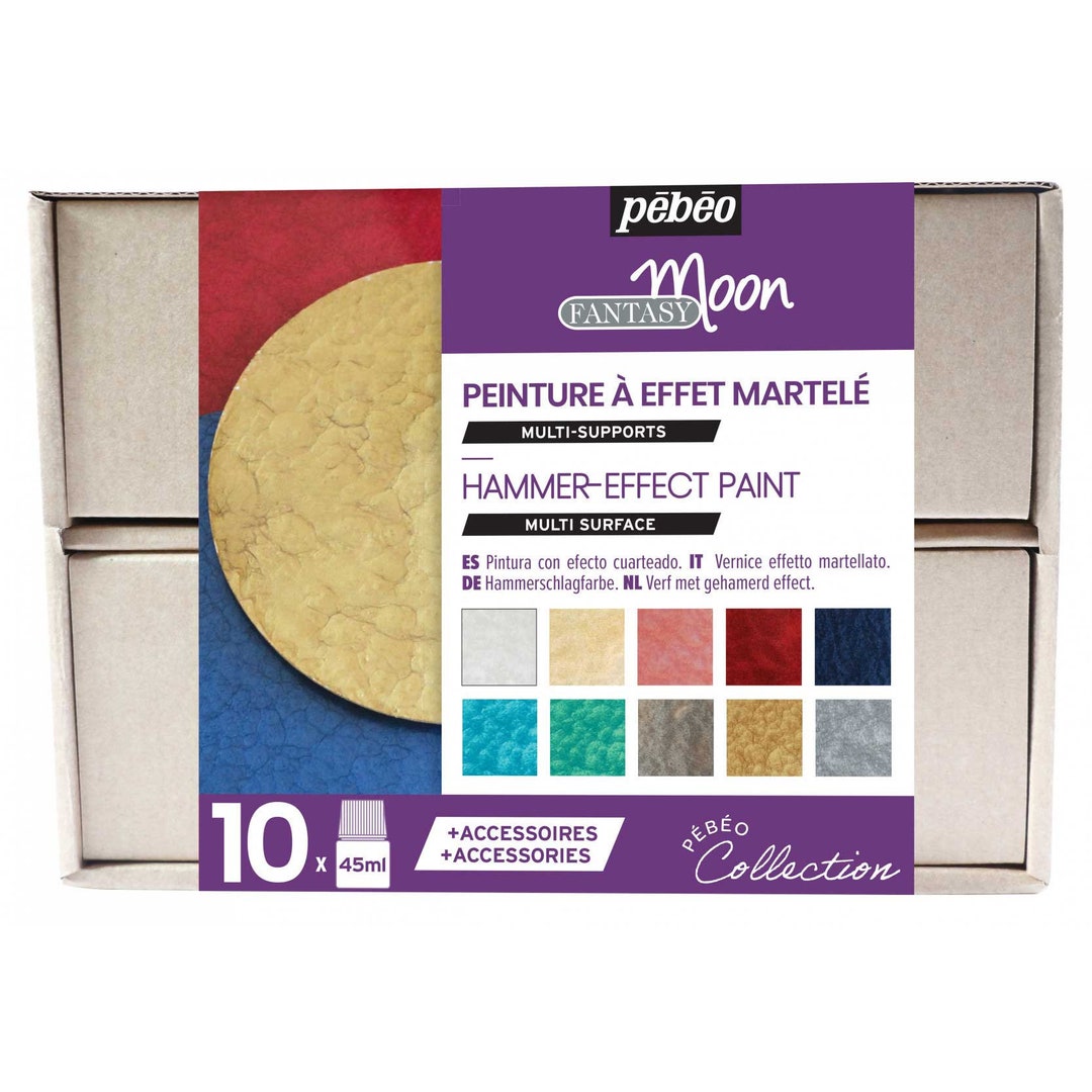 Pebeo Fantasy Moon Collection Set 10 X 45ml & Accessories - Etsy UK