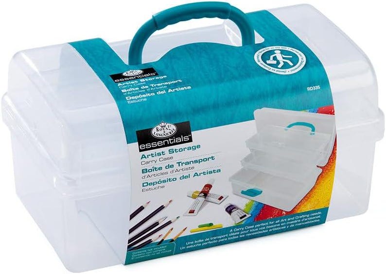 Royal & Langnickel Artist Supplies Storage Carry Box Case - Etsy