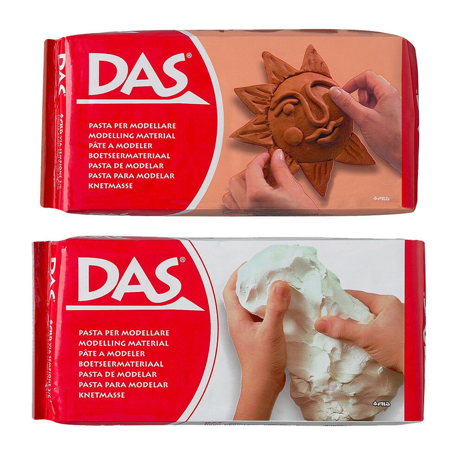 DAS Air Drying Modelling Clay 1kg Blocks | Etsy UK