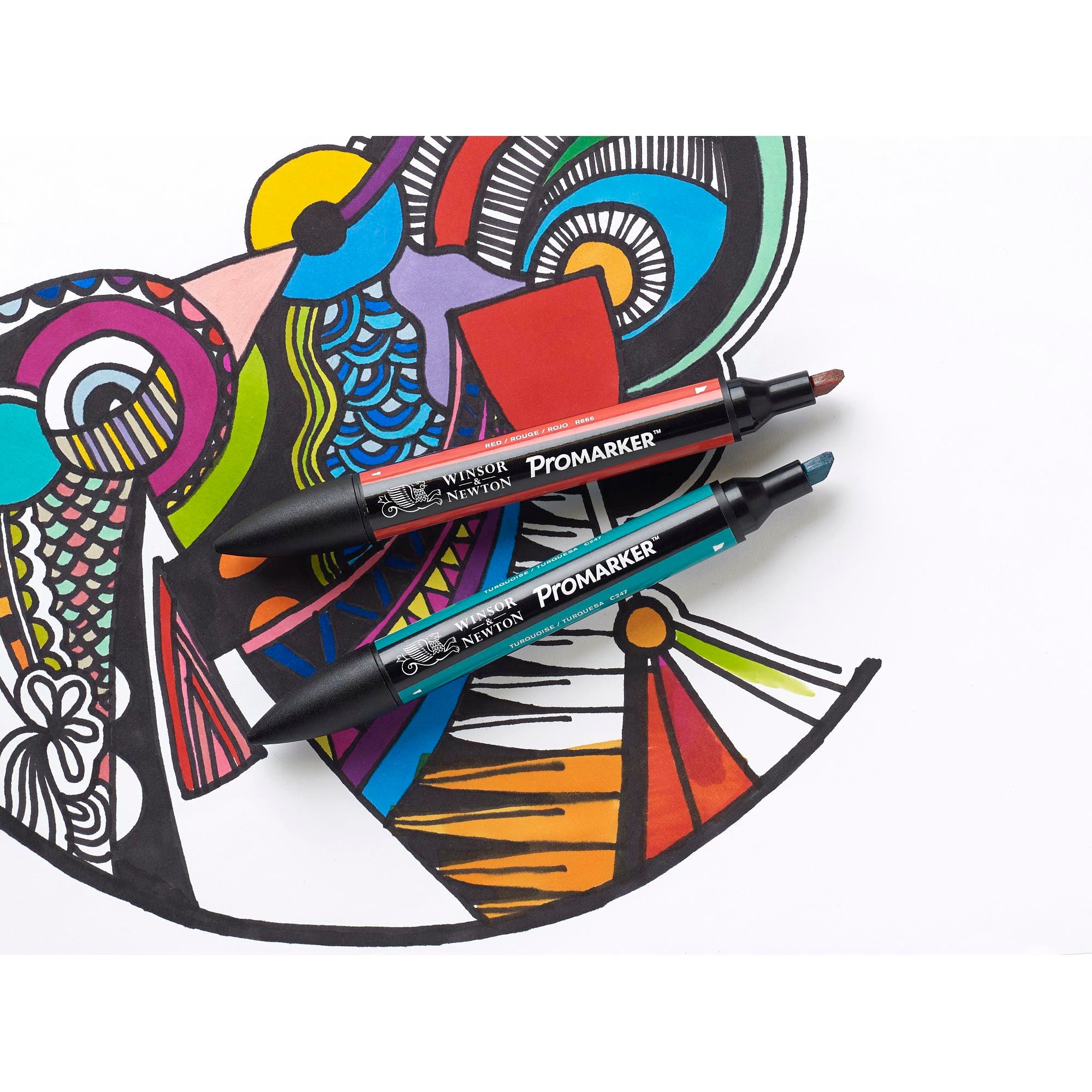 Winsor & Newton Twin Tip Promarker Alcohol Marker Pens green - Etsy