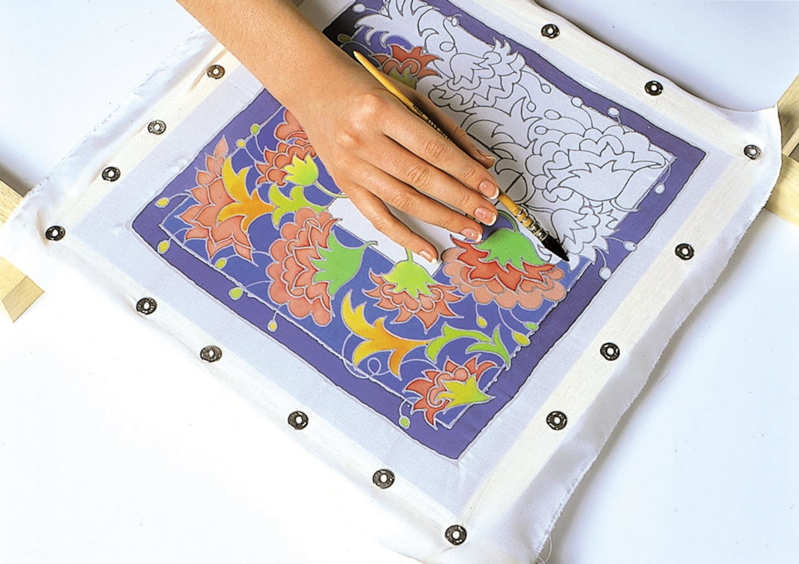 Pebeo Setasilk Silk Fabric Paint 45ml Colours & 20ml Gutta Resist Tubes ...