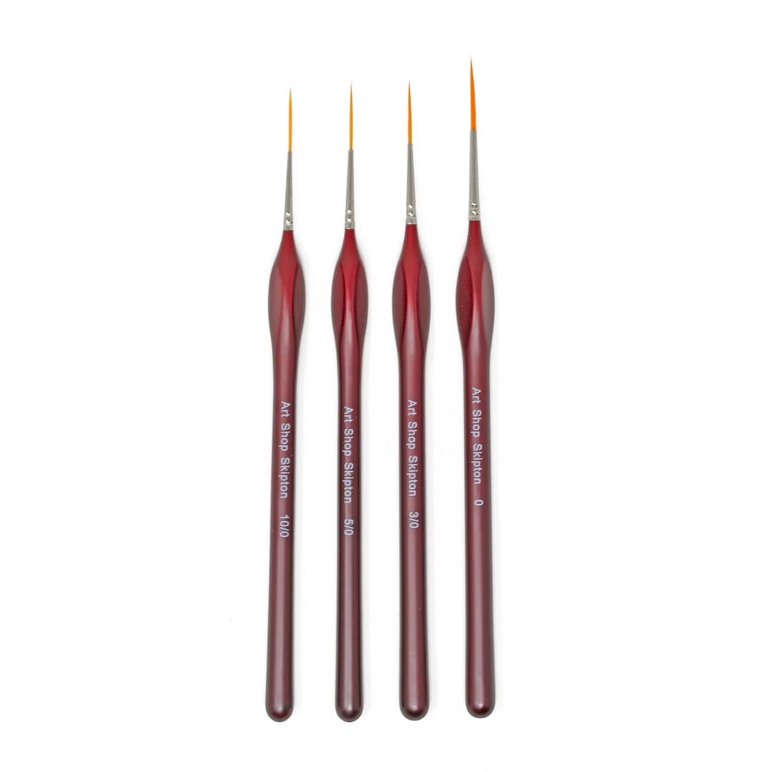 Triangular Grip Synthetic Rigger Paint Brush for Model Painting, Art ...