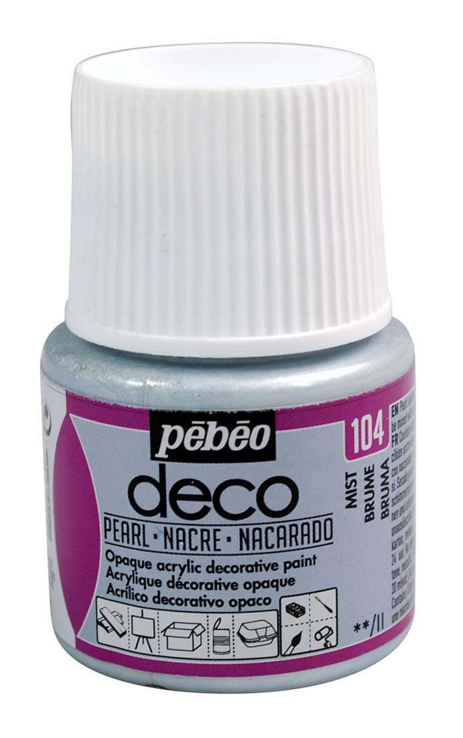 Pebeo Deco Interior, Furniture & Craft PEARL Finish Paint 45ml - Etsy