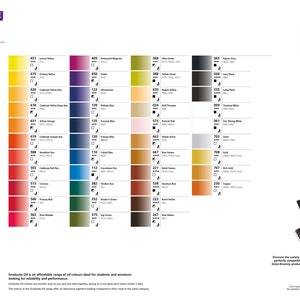 Daler Rowney Graduate Oil Paint 38ml - Etsy UK