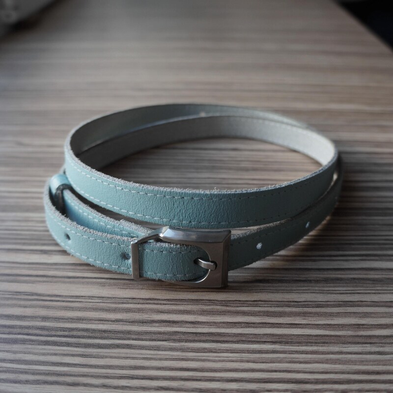 Light Blue Belt - Etsy