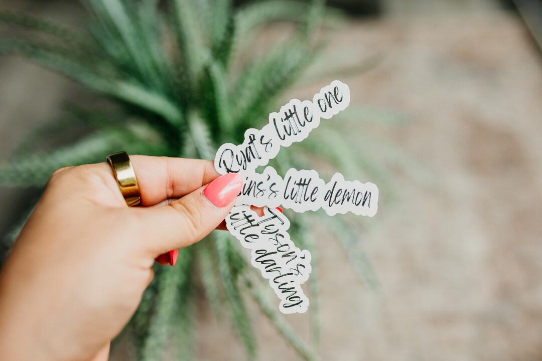 The Lord's Nicknames Sticker | Kindle Sticker | Gifts for Her | Dark ...