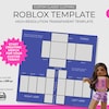 Denim Overalls - Roblox Clothing Template - Digital Download - Etsy