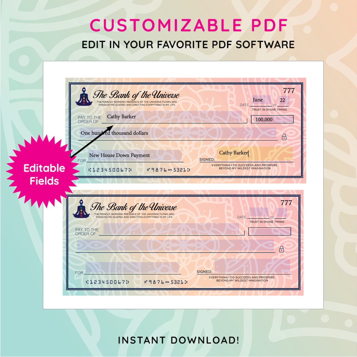 Manifestation Check, Law of Attraction, Karma and Abundance Check ...