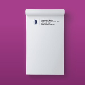 Qty 15, 30, or 50 - Low Minimum BULK Notepads - Custom Real Estate ...