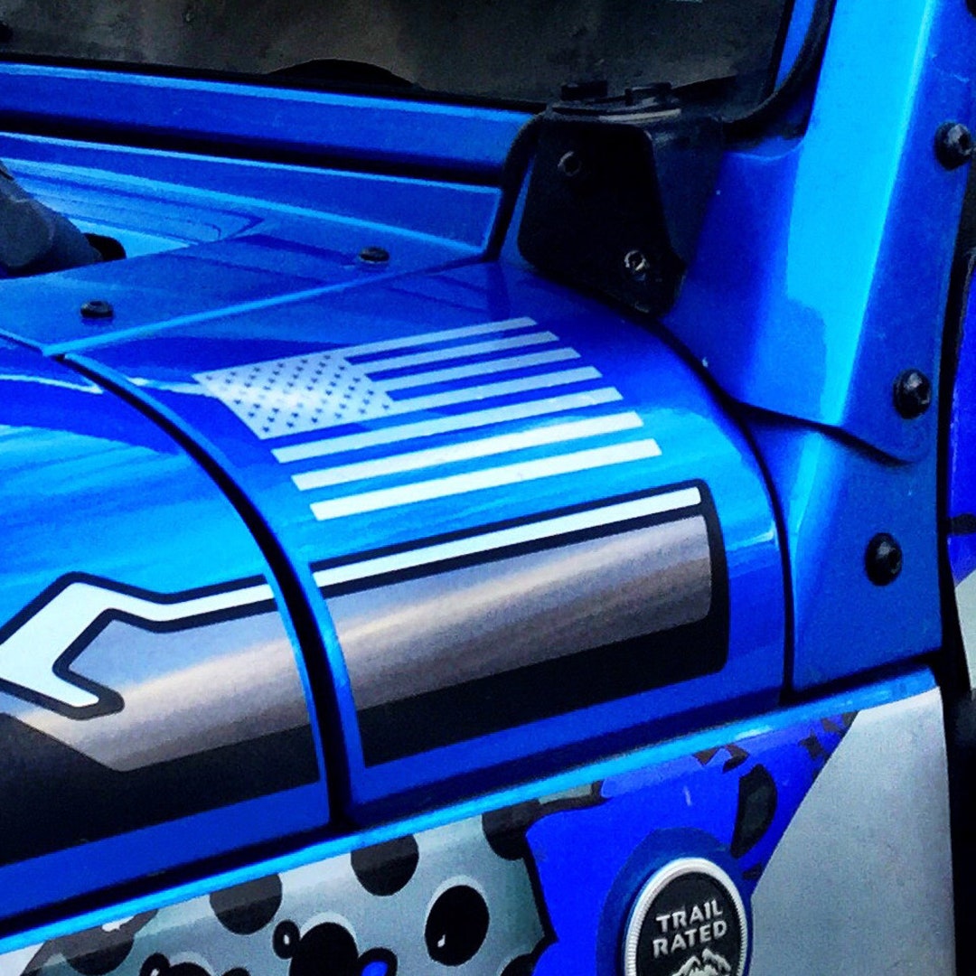 American Flag Decal for Your Offroad Vehicle - Etsy